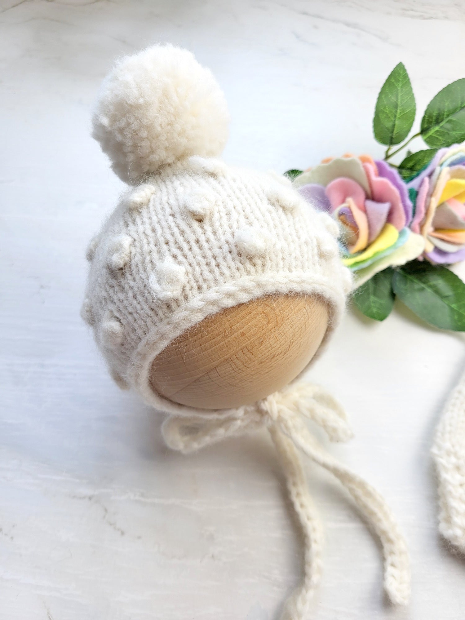 POM POM Popcorn Bubble Bonnet + More colours (Made to order) – Crafty ...